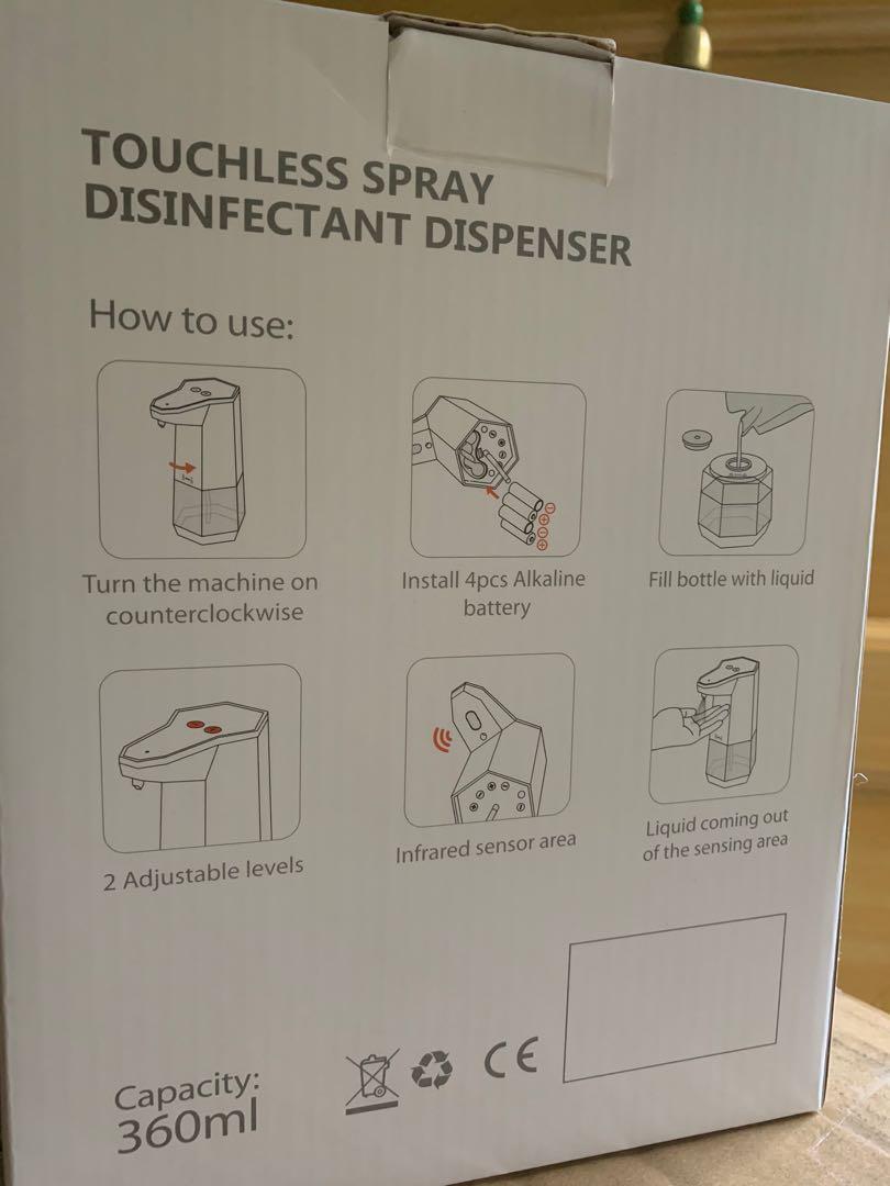 Battery operated alcohol dispenser, TV & Home Appliances, Kitchen ...