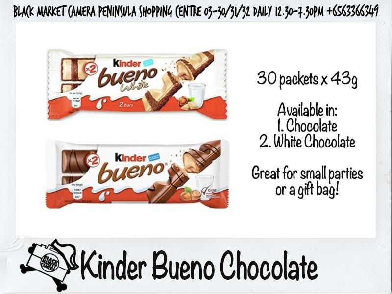 [BMC] Kinder Bueno Chocolate (Bulk Quantity, 30 Packets x 43g ...