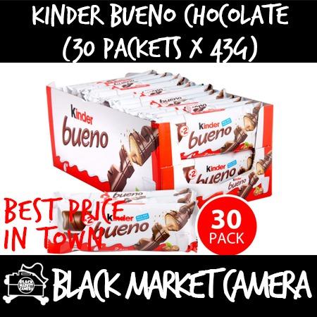 [BMC] Kinder Bueno Chocolate (Bulk Quantity, 30 Packets x 43g ...