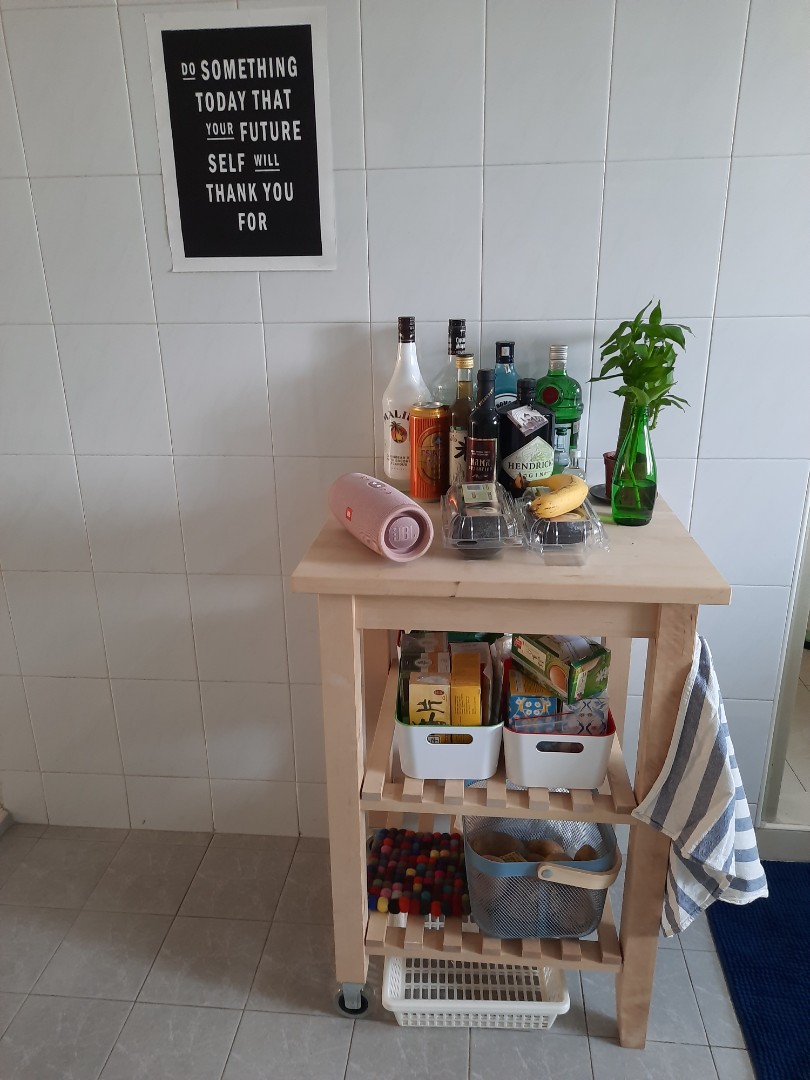 Butcher, kitchen island, trolley, ikea, Furniture & Home Living ...