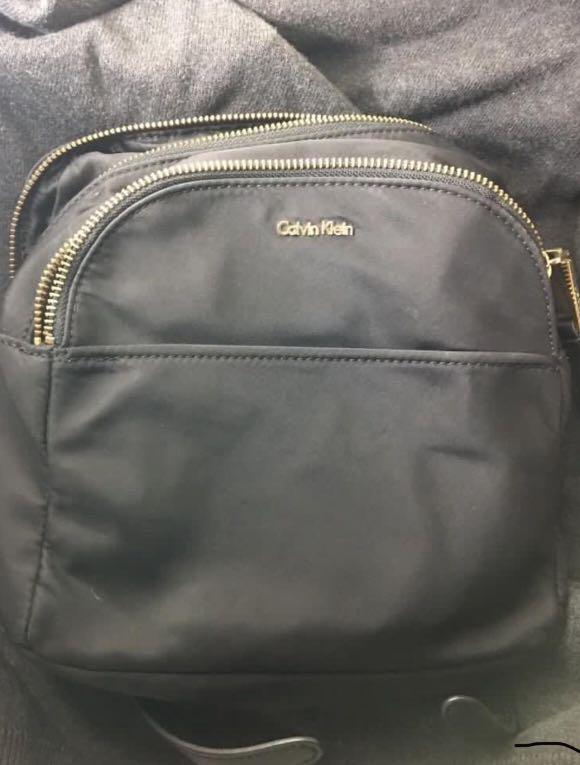 Calvin Klein Mini Nylon Backpack, Women's Fashion, Bags & Wallets ...