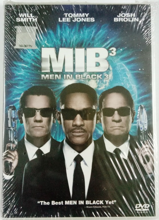 English Movie Men In Black 3 MIB DVD 2012 Film Will Smith Tommy Lee ...