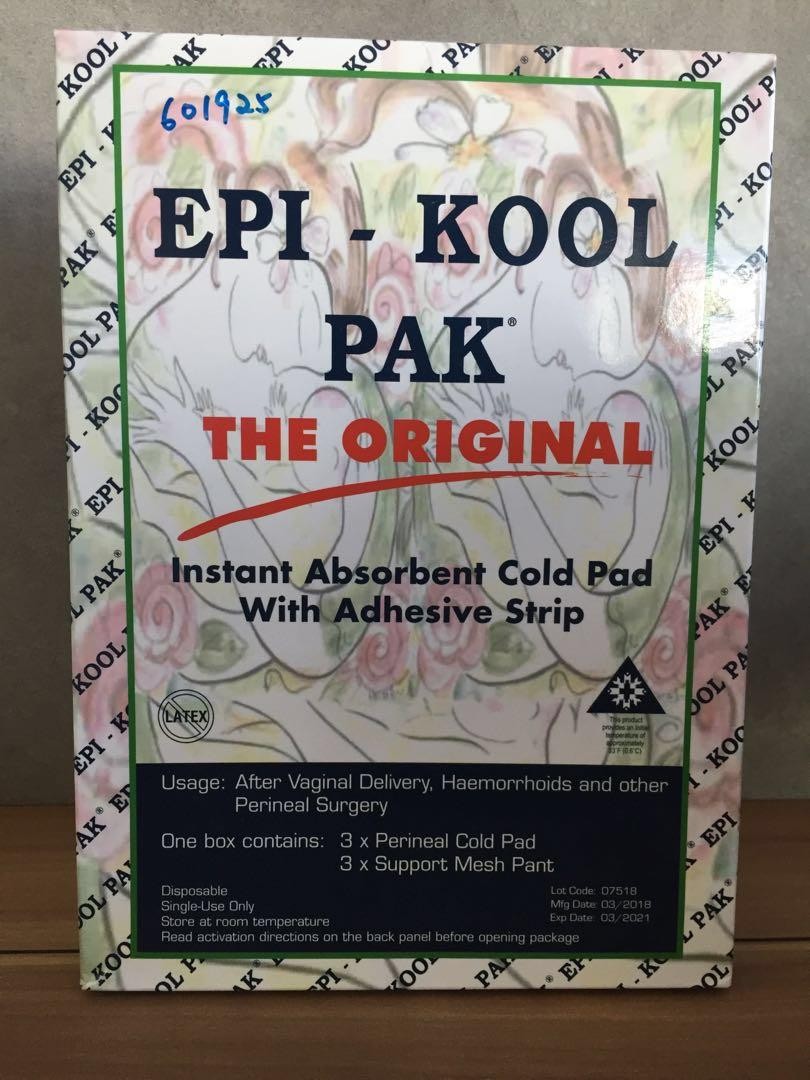 Epi Kool Pak Perineal Cooling Pad, Babies & Kids, Maternity on Carousell
