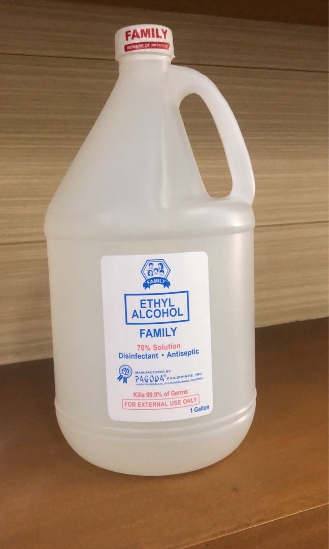 Family 70% Ethyl Alcohol 1 gallon, Health & Nutrition, Medical Supplies ... Family 70% Ethyl Alcohol 1 gallon, Health & Nutrition, Medical Supplies ...