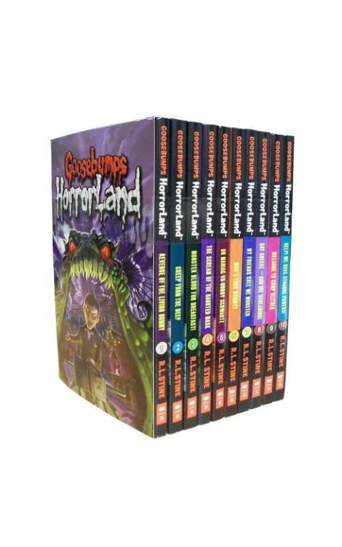 Goosebumps Horrorland Series Collection R. L. Stine 10 Books Box Set 3 ...