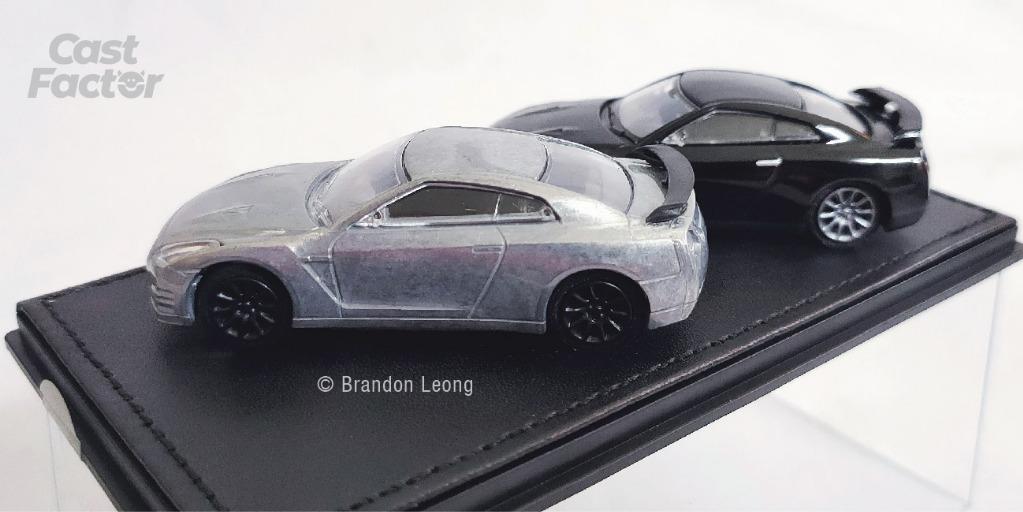Greenlight Nissan GT-R First Cut (2-Pack Set with Acrylic Box), Hobbies ...