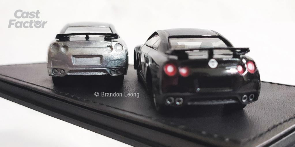 Greenlight Nissan GT-R First Cut (2-Pack Set with Acrylic Box), Hobbies ...
