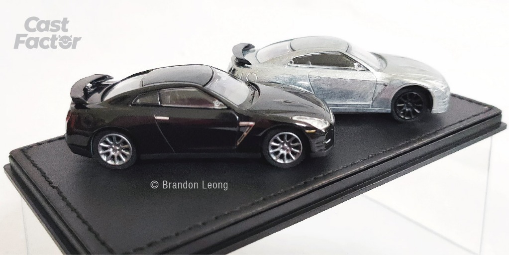 Greenlight Nissan GT-R First Cut (2-Pack Set with Acrylic Box), Hobbies ...