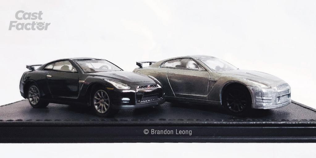 Greenlight Nissan GT-R First Cut (2-Pack Set with Acrylic Box), Hobbies ...