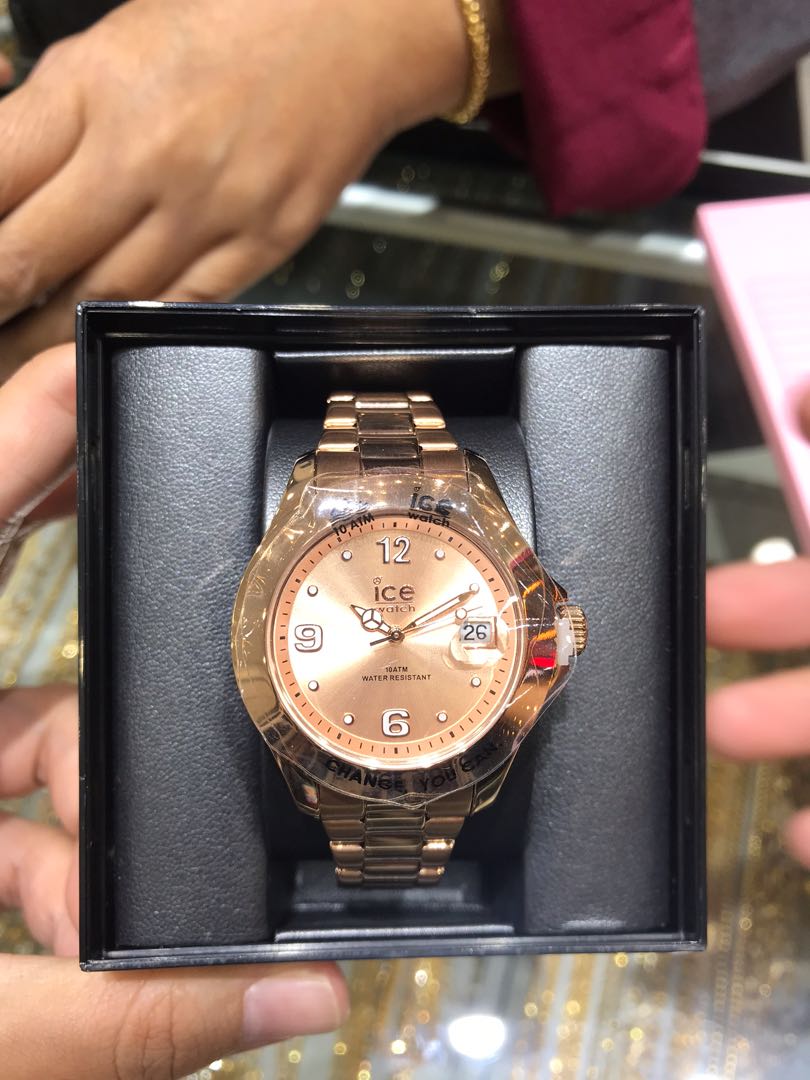 ICE WATCH rose gold stainless steel - Habib Jewel Special Edition ...