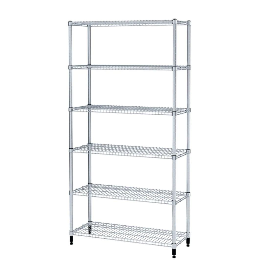IKEA OMAR METAL STORAGE MODULAR RACK, Furniture & Home Living ...