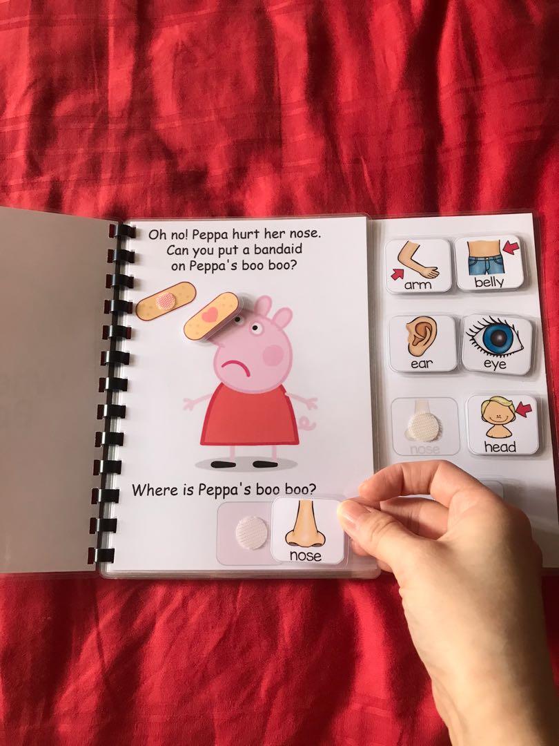 Interactive Book: Body Parts, Hobbies & Toys, Books & Magazines ...