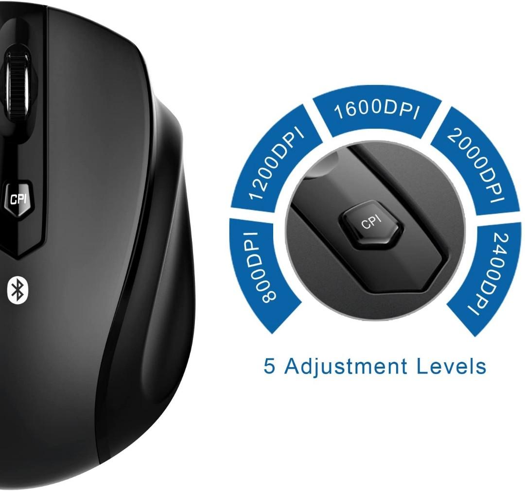 JETech M0884 Bluetooth Wireless Mouse, Computers & Tech, Parts ...