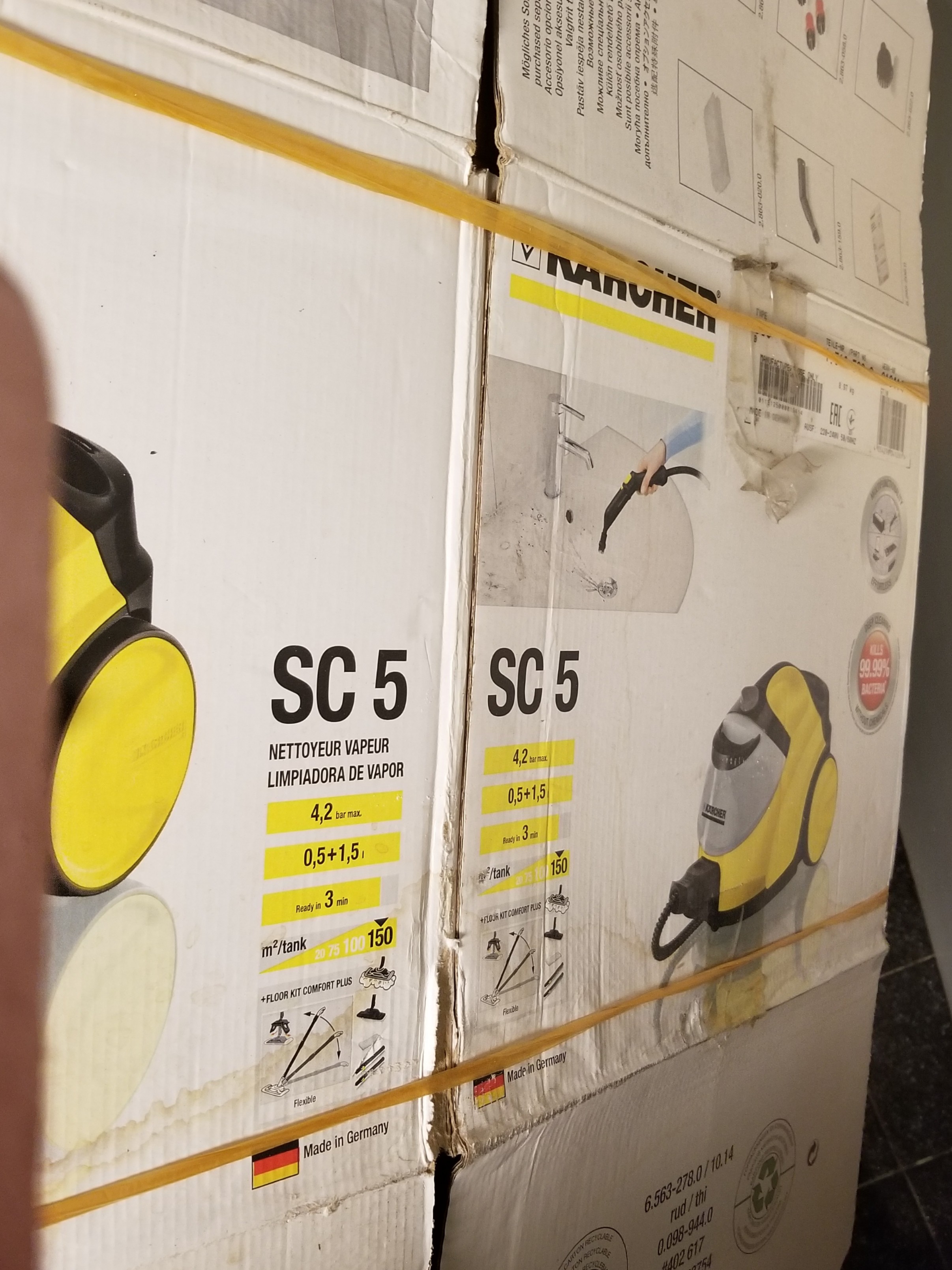 KARCHER SC5 蒸氣高溫殺菌清潔機, 其他, 其他 - Carousell