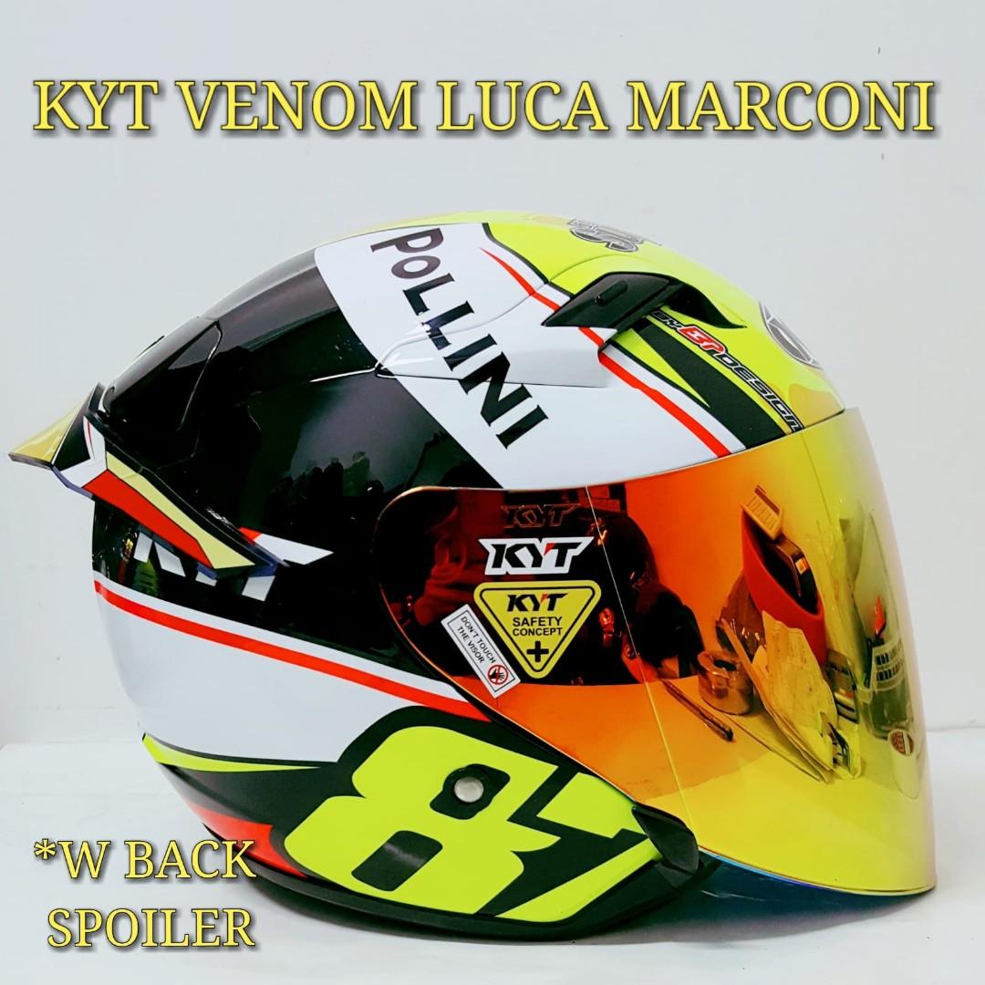 KYT VENOM LUCA MARCONI, Motorcycles, Motorcycle Accessories on Carousell