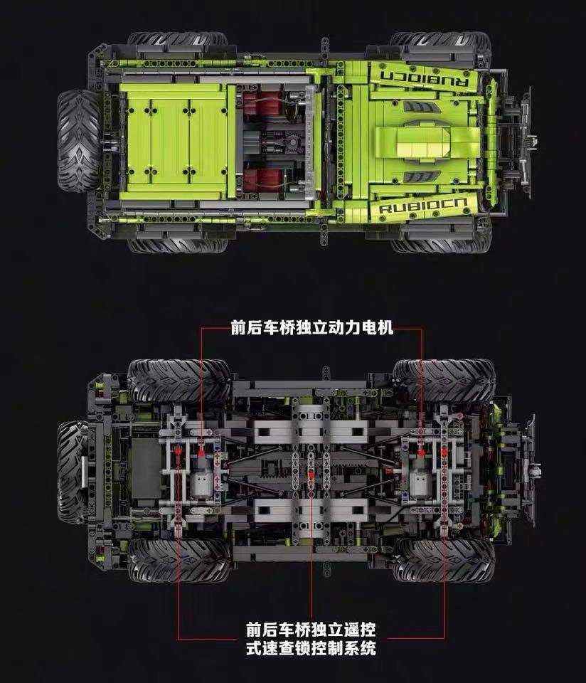 Lepin / Technician Jeep Wrangler Rubicon, Hobbies & Toys, Toys & Games ...