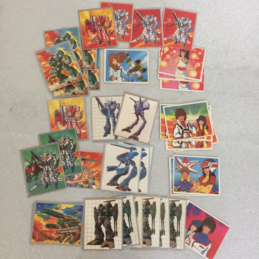 Marcos’s Robotech Vintage Cards Stickers All + Doc Who Battle Cards ...
