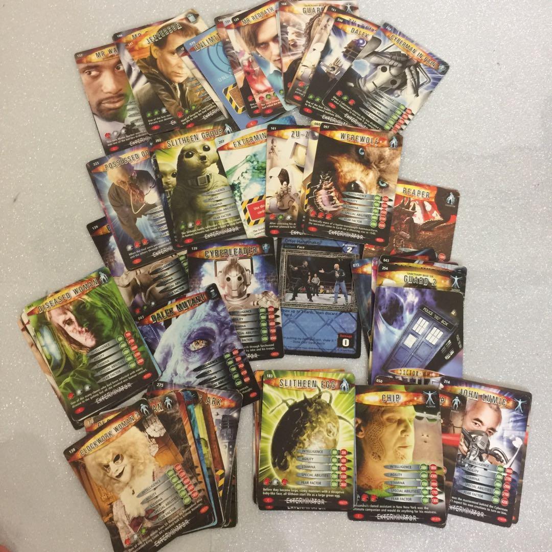 Marcos’s Robotech Vintage Cards Stickers All + Doc Who Battle Cards ...