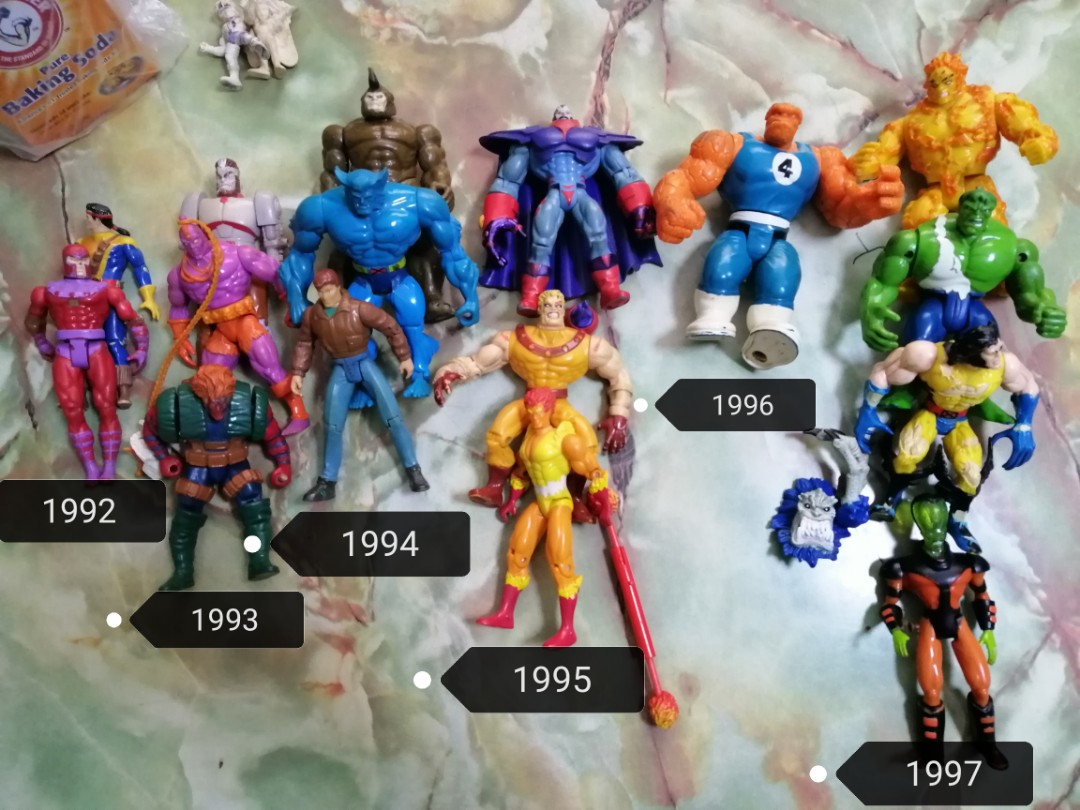 Marvel 90s Vintage Action Figurines, Hobbies & Toys, Toys & Games on ...