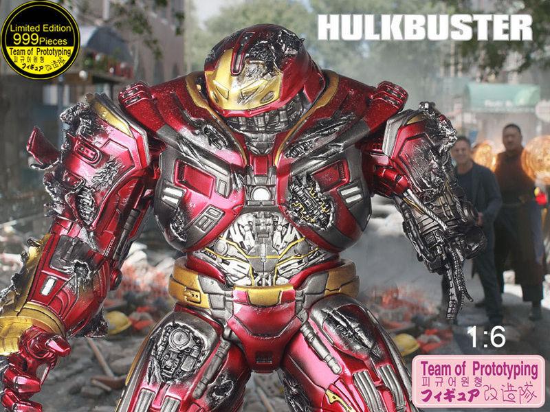 Marvel Hulkbuster V2.0 Damaged Version (Arm Damage/Normal Damage ...