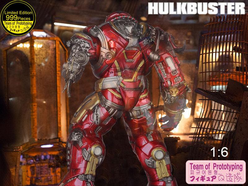 Marvel Hulkbuster V2.0 Damaged Version (Arm Damage/Normal Damage ...
