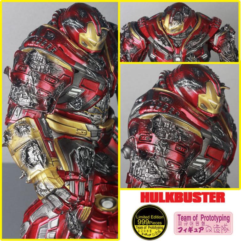 Marvel Hulkbuster V2.0 Damaged Version (Arm Damage/Normal Damage ...