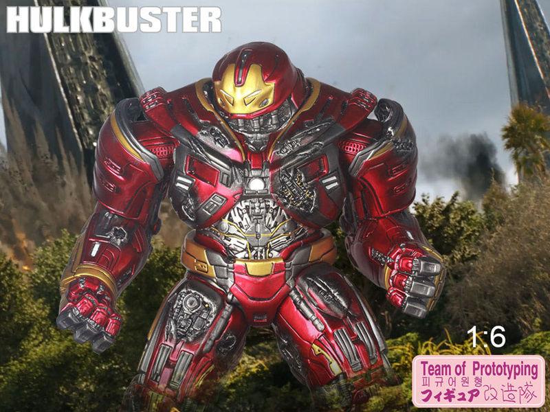 Marvel Hulkbuster V2.0 Damaged Version (Arm Damage/Normal Damage ...