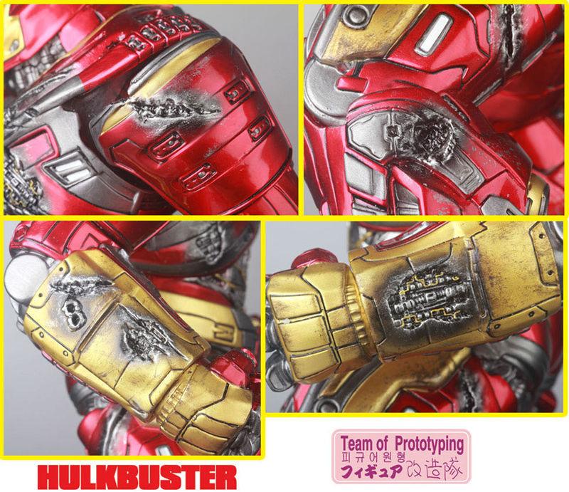 Marvel Hulkbuster V2.0 Damaged Version (Arm Damage/Normal Damage ...