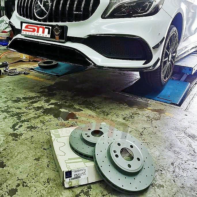 Mercedes-Benz Original Brake Disc Rotor, Auto Accessories on Carousell