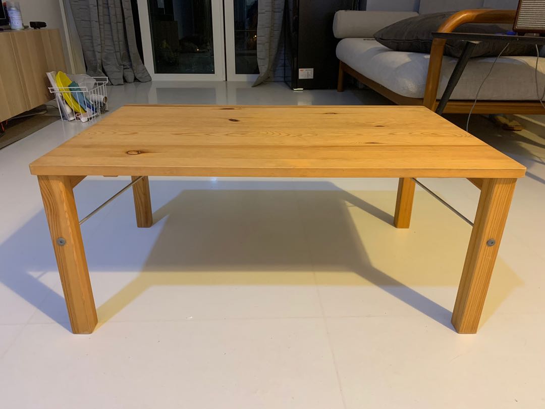 MUJI OAK coffee table, Furniture & Home Living, Furniture, Tables ...