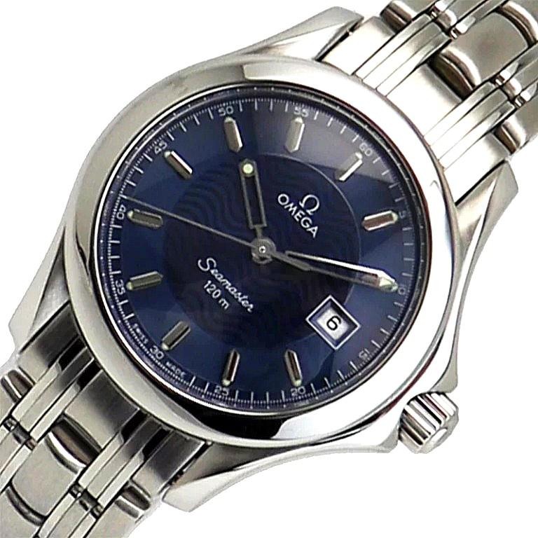 Omega Seamaster LADIES 120m Blue Dial Ref. 2581.81, Luxury, Watches on ...