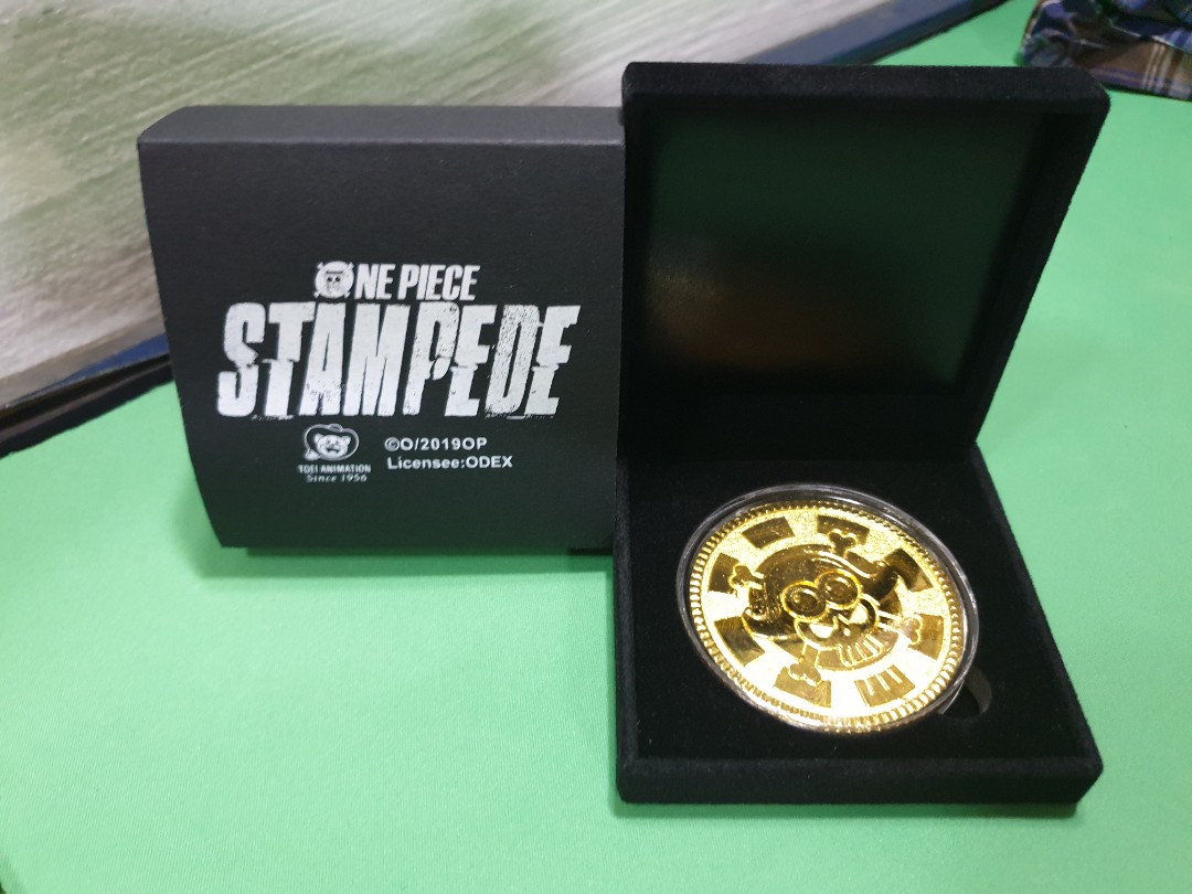 One Piece Stampede Gold Token, Hobbies & Toys, Toys & Games on Carousell