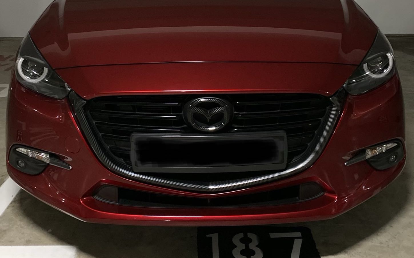 Original Mazda 3 front grill, Car Accessories, Accessories on Carousell