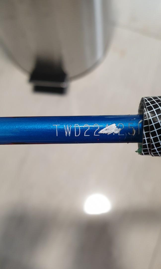 Original Victor Brave Sword 12 badminton racquet, Sports Equipment ...