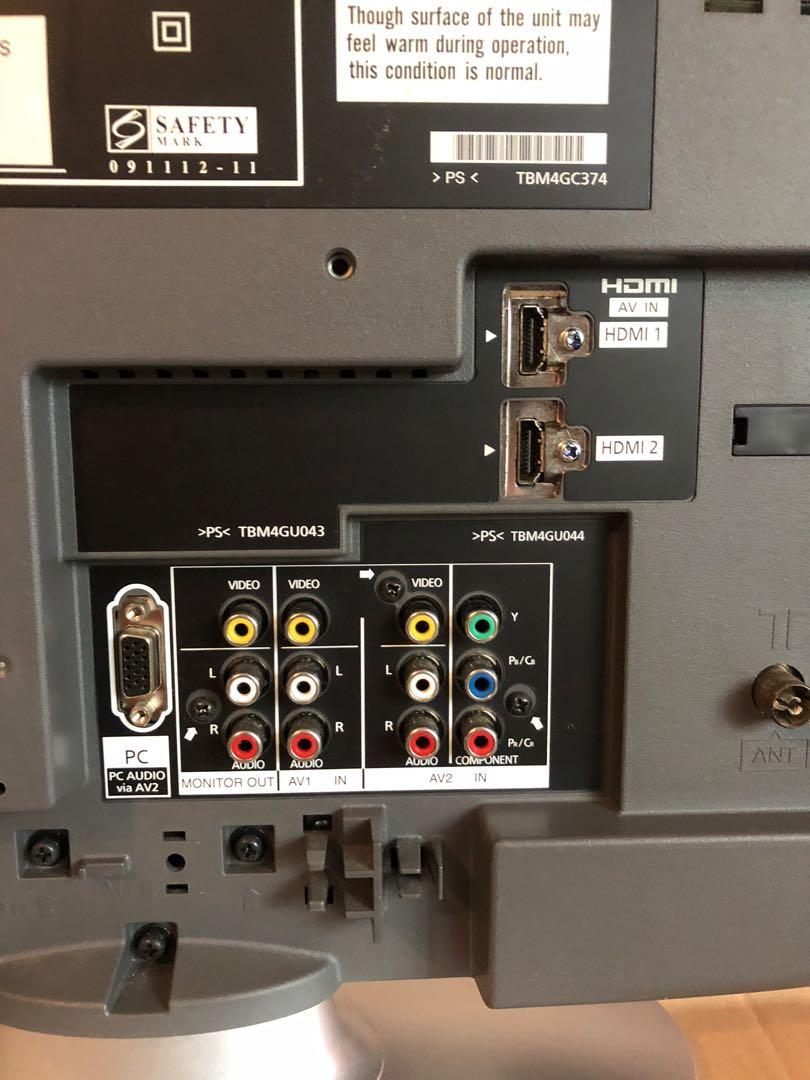 Panasonic 19 inch tv, TV & Home Appliances, TV & Entertainment, TV on ...