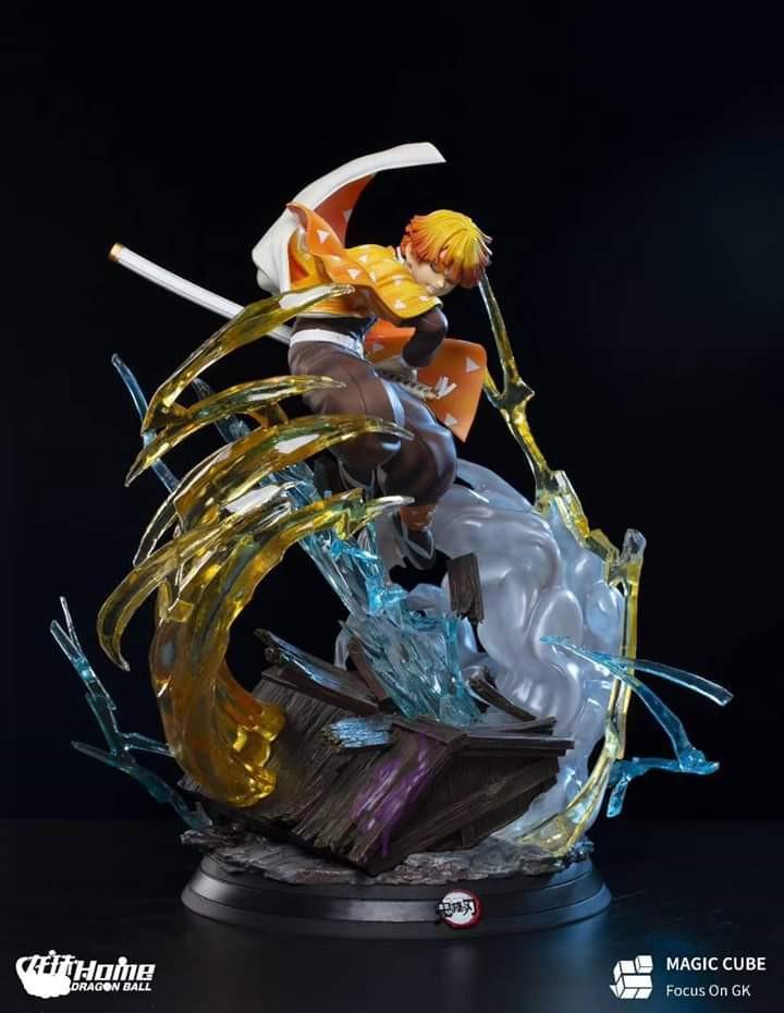 [READY STOCK] DBH x MAGIC CUBE Demon Slayer Statue Agatsuma Zenitsu ...