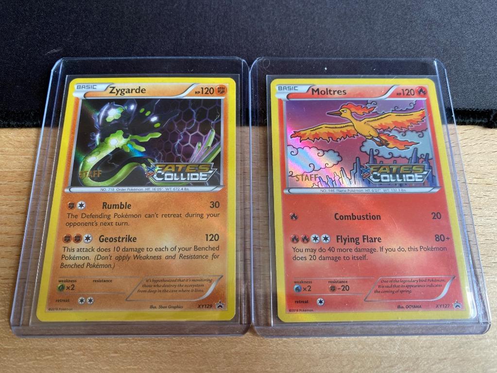 Pokemon STAFF cards, Hobbies & Toys, Toys & Games on Carousell