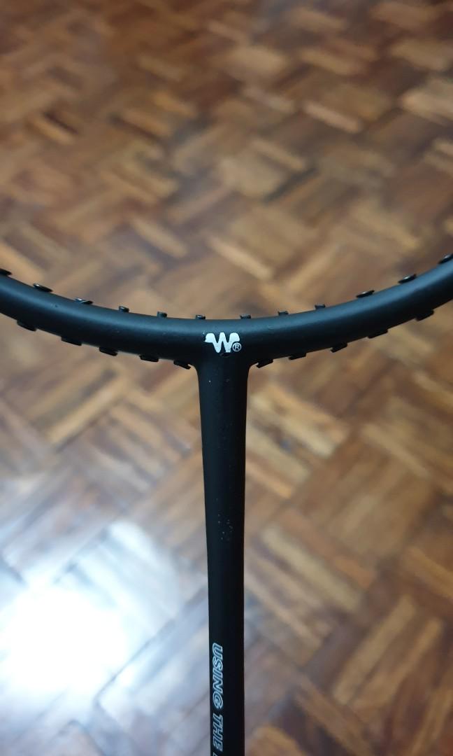 Pre-loved Winex® Pro Titanium 3302 Badminton Racket, Sports Equipment ...
