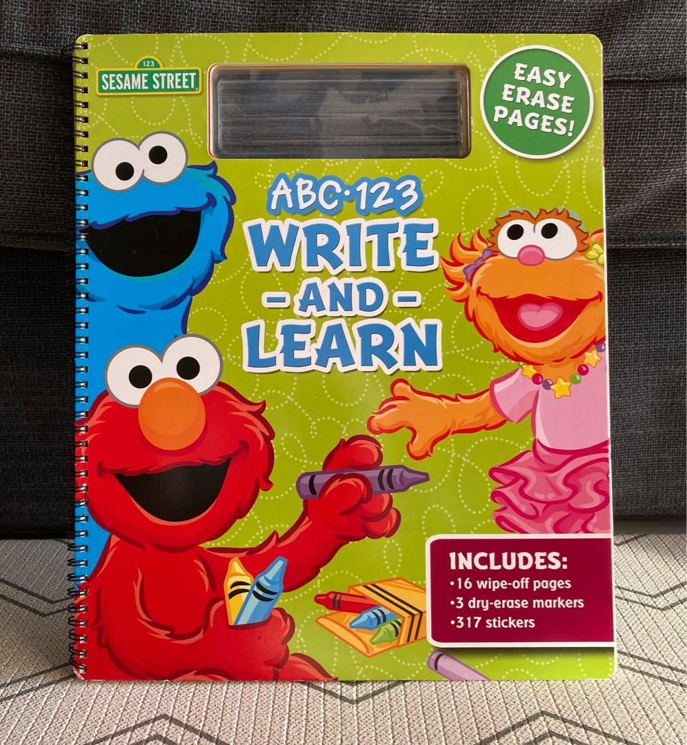 Reader’s digest children’s books Sesame Street ABC.123 Write-and-Learn ...