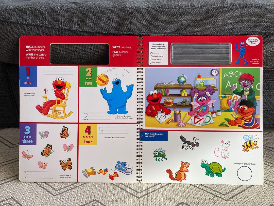 Reader’s digest children’s books Sesame Street ABC.123 Write-and-Learn ...