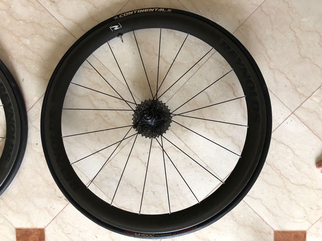 Reynolds 46 aero wheelset, Sports Equipment, Bicycles & Parts, Bicycles ...