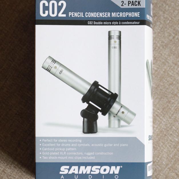 Samson co2 pencil condenser, Audio, Microphones on Carousell