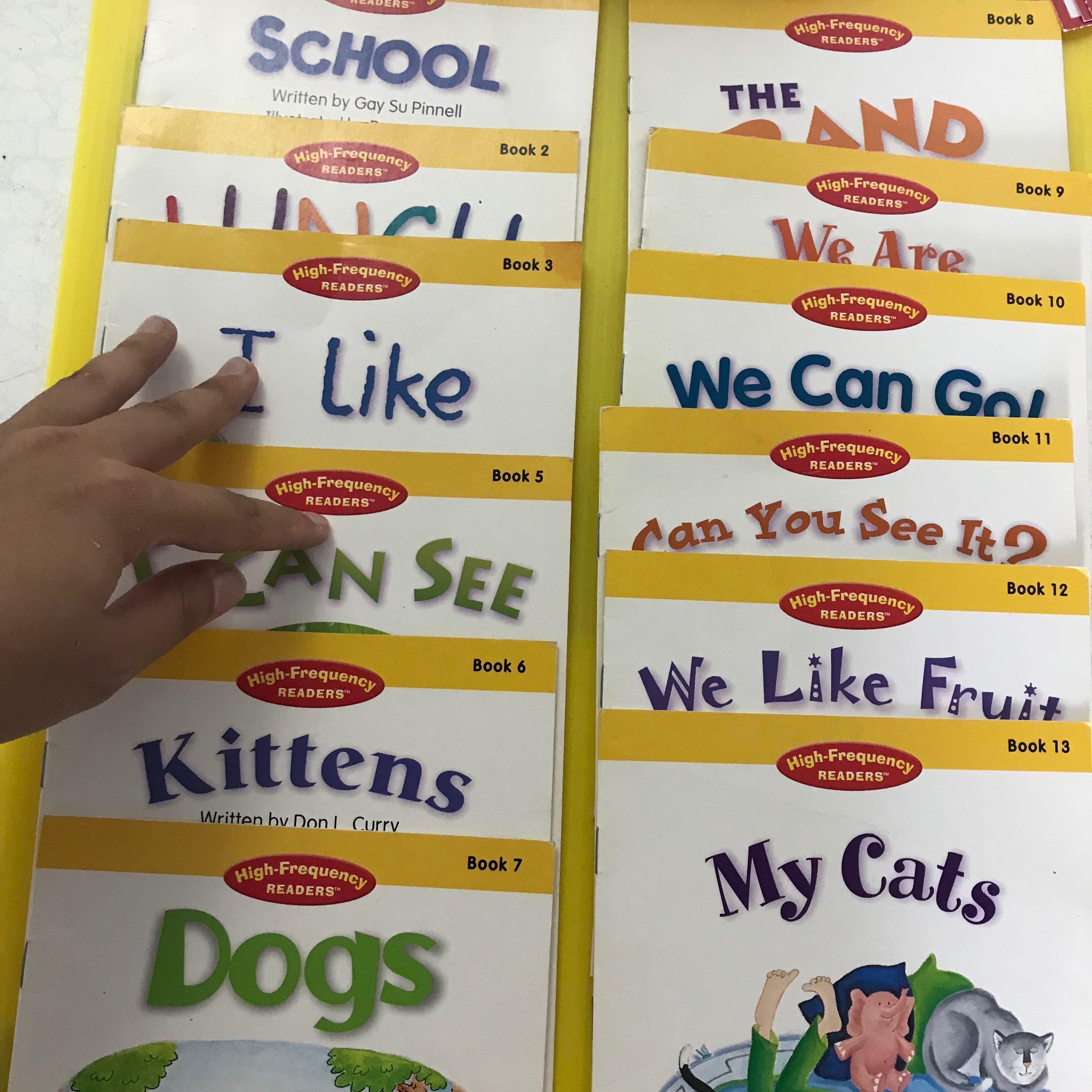 Scholastic High Frequency Readers Phonics Set - Box 2, Hobbies & Toys ...