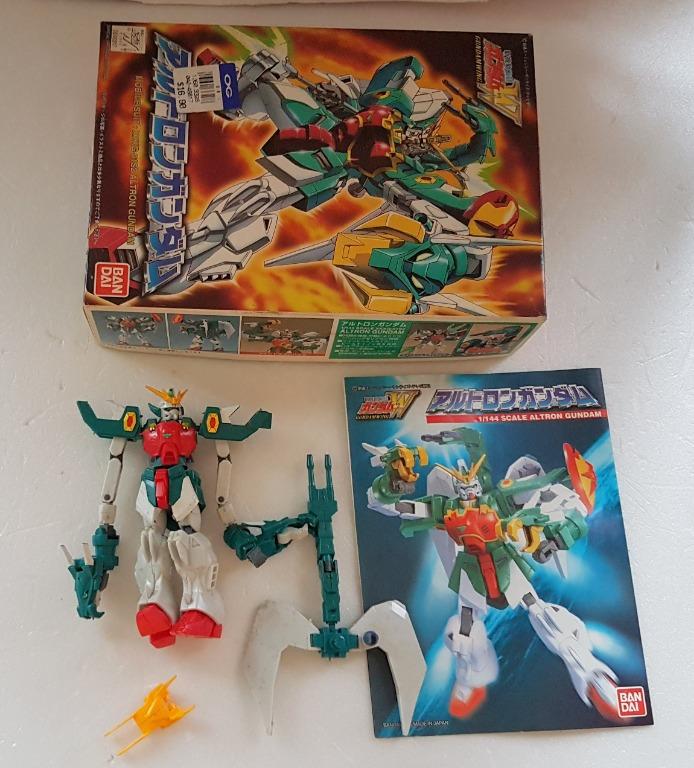 Set of 3 Gundam Wing, Action Figurines, Bandai Japan, Original with box ...