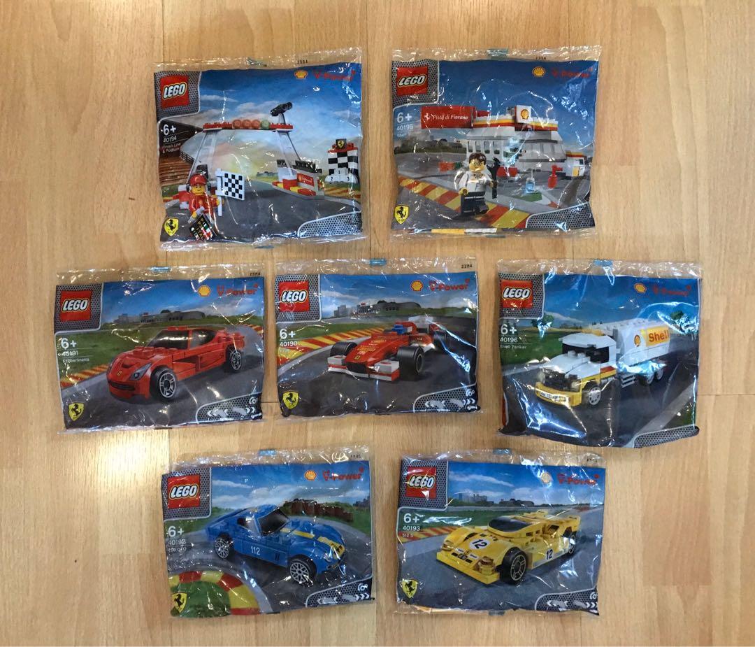 Shell Ferrari Lego Complete Set, Hobbies & Toys, Toys & Games on Carousell