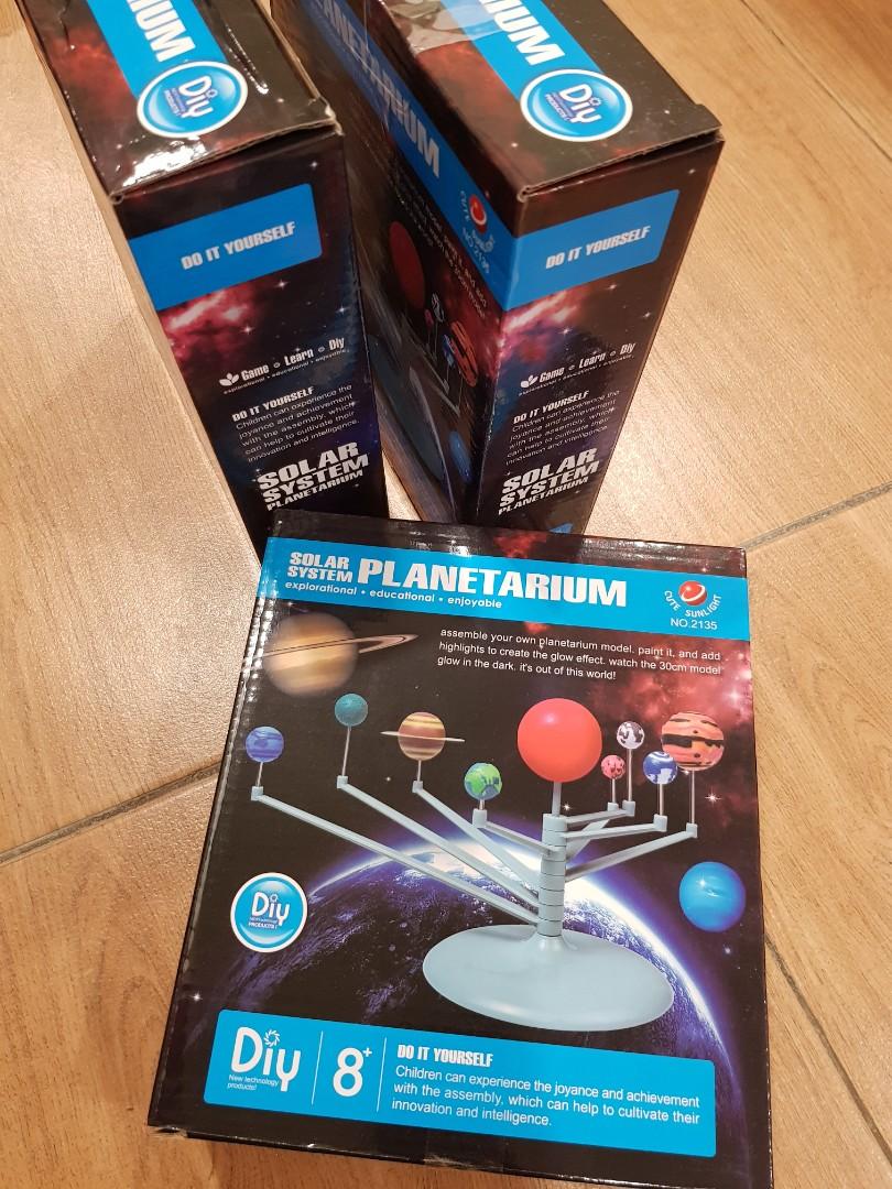 Solar system model kit (home fun for kids), Hobbies & Toys, Toys ...