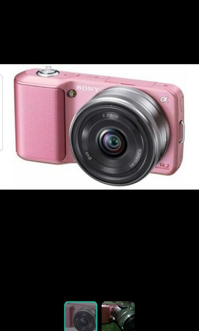 Sony Pink Alpha NEX3, Photography, Cameras on Carousell