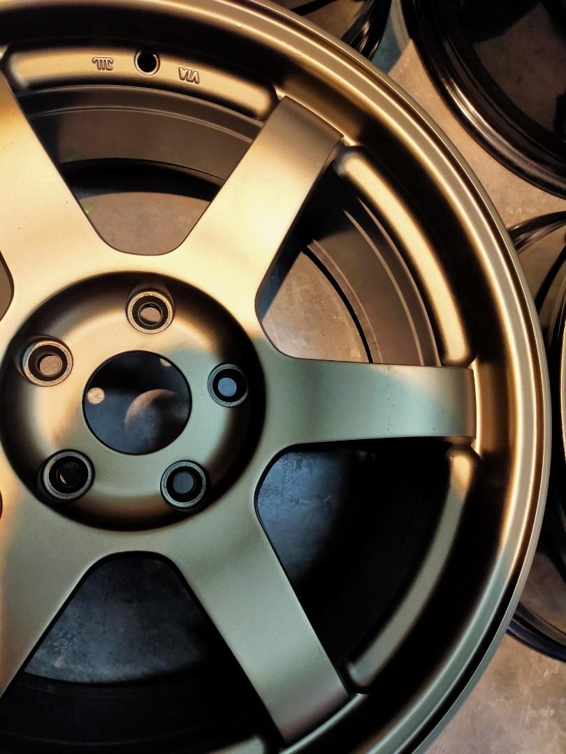 Sport Rim 18 inch Volk Racing Te37 Civic Accord Crz Hrv Estima Vellfire ...