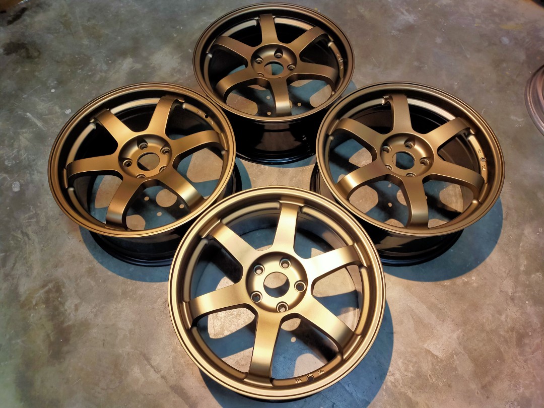 Sport Rim 18 inch Volk Racing Te37 Civic Accord Crz Hrv Estima Vellfire ...
