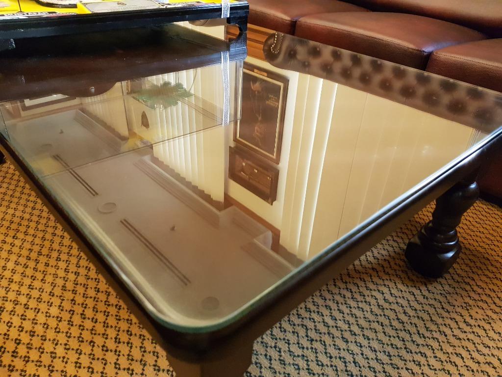 TABLE GLASS TOP l alas kaca meja tempah, Services, Others on Carousell